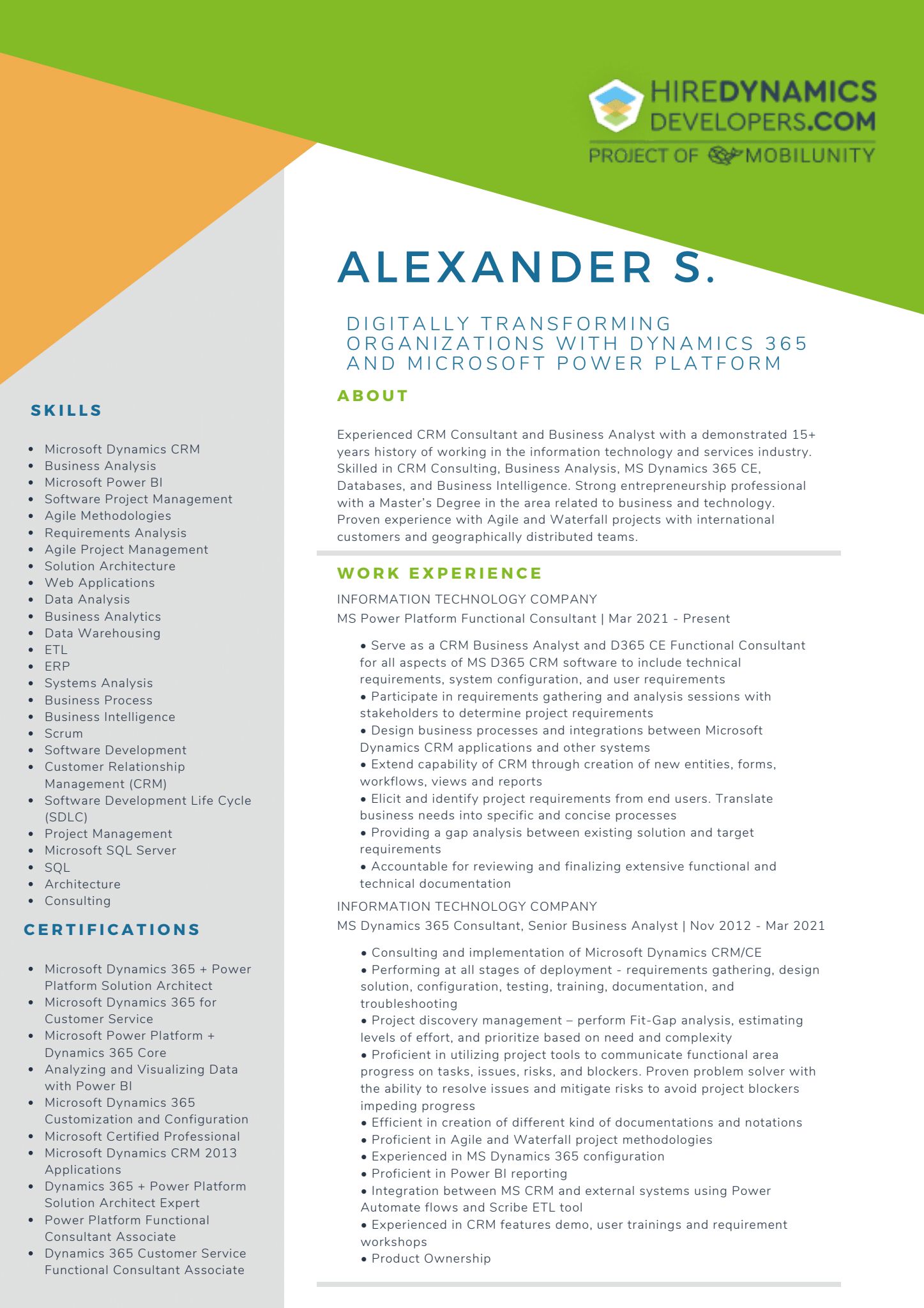 Digital Transformation Expert | D365 & Power Platform Consultant