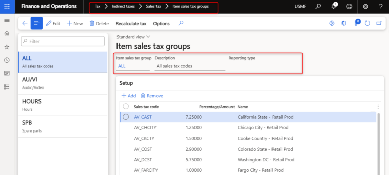 Tax Management with Dynamics 365 Finance and Operations