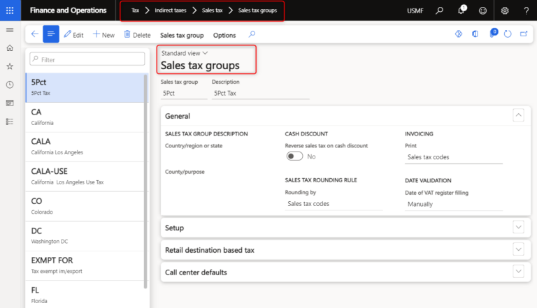 Tax Management with Dynamics 365 Finance and Operations