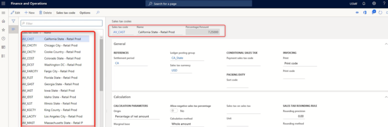 Tax Calculation and Management with Dynamics 365 Finance and Operations