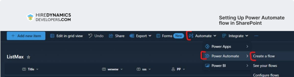 How to Use Power Automate in SharePoint?