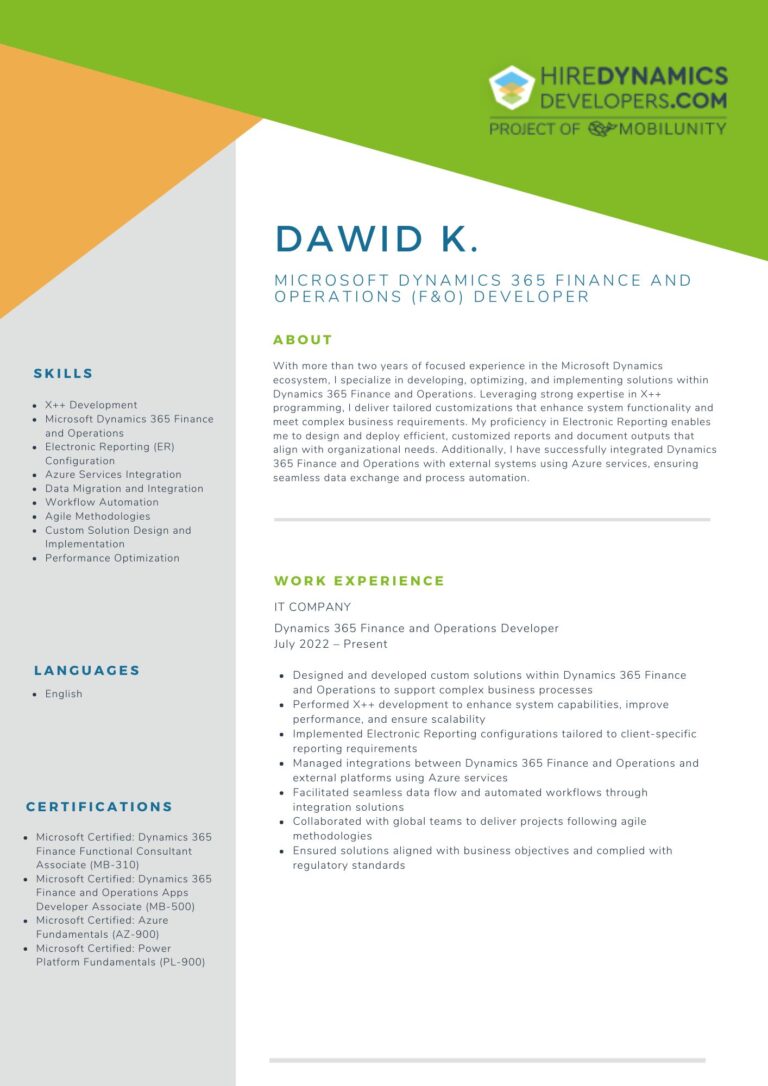 Microsoft Dynamics 365 Finance and Operations Implementation Guide