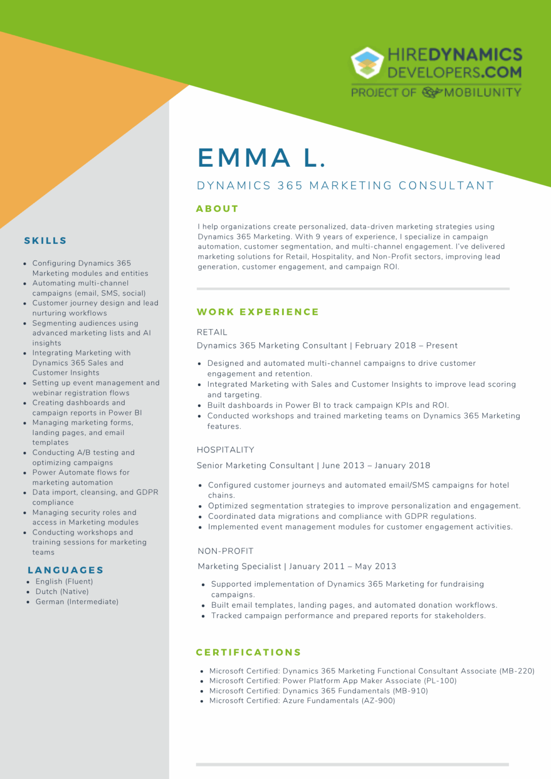 Microsoft Dynamics 365 Project Implementation Plan